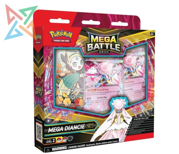 POKÉMON TCG – MEGA BATTLE DECK: MEGA DIANCE EX (en Inglés) – AKATAKA